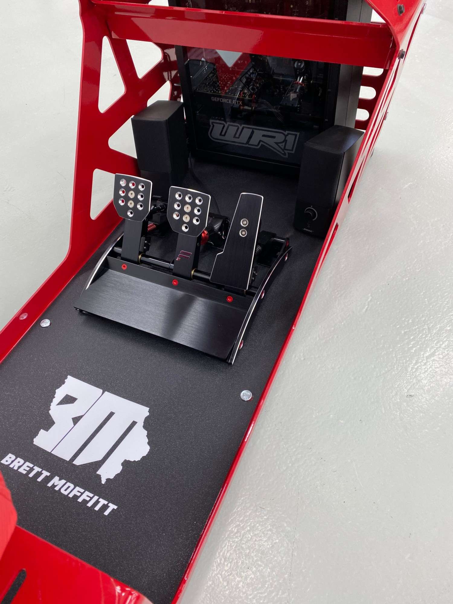 WR1 Sim Chassis | Brett Moffitt