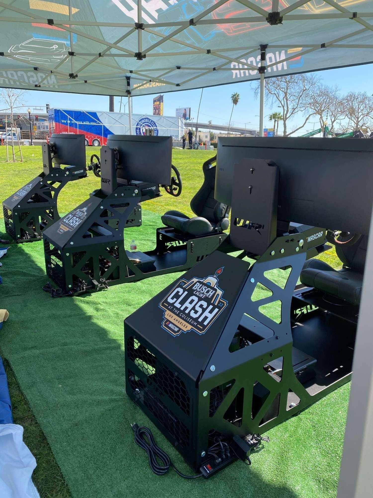 WR1 Sim Chassis | Nascar Coliseum