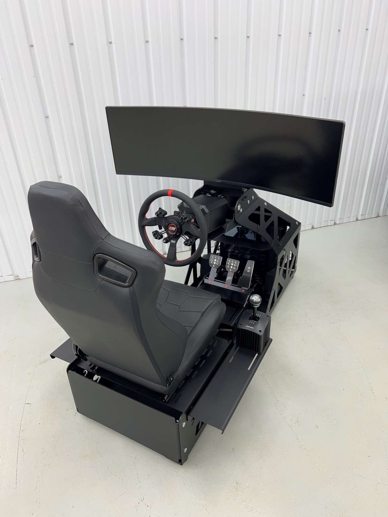 WR1 Sim Chassis | All Black with Shifter