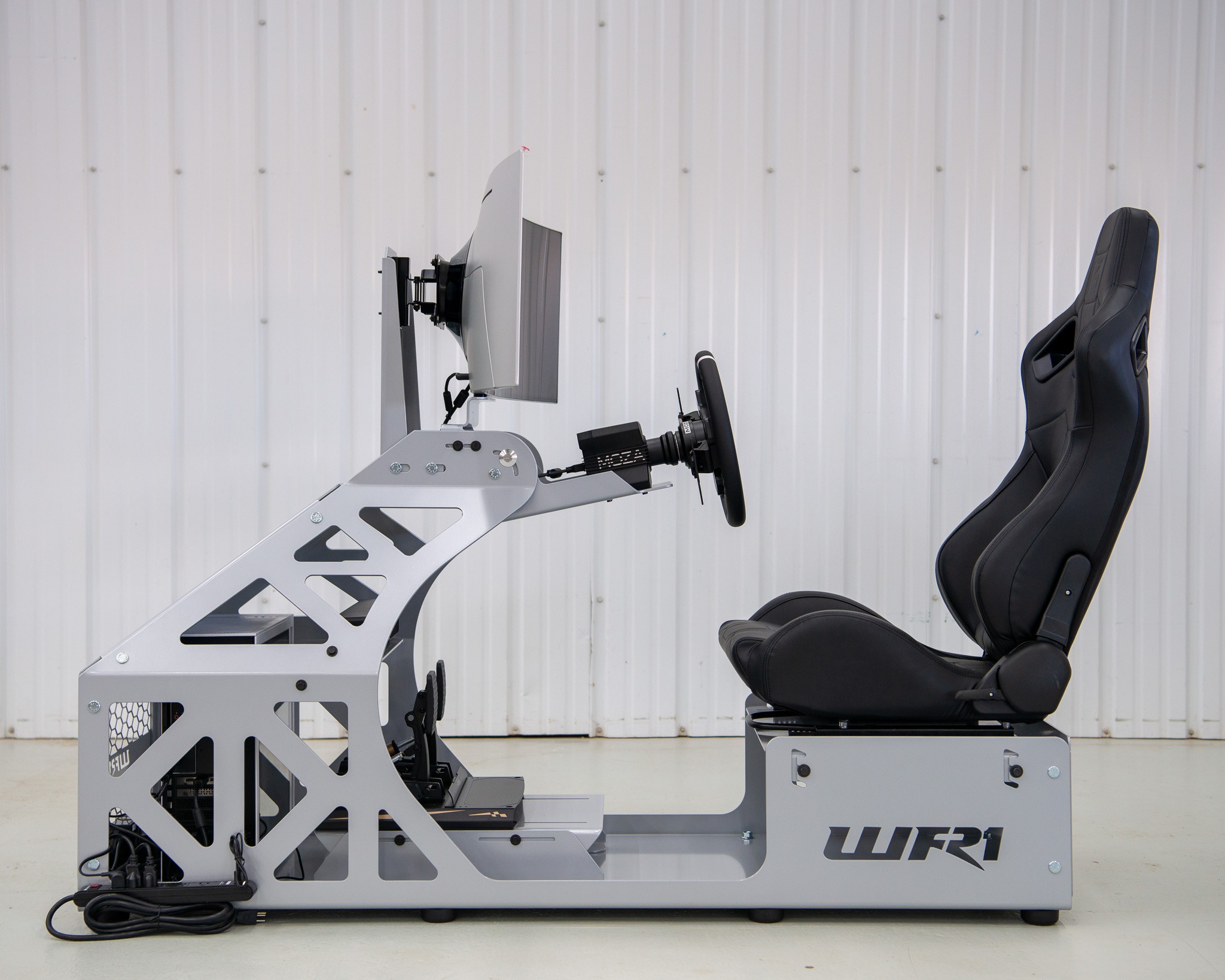 WR1 Sim Chassis | Silver Race Ready Standard Seat 2025